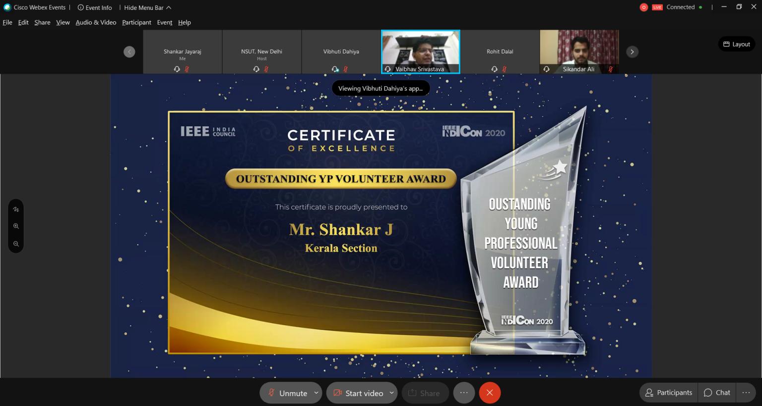 Shankar J - Ph.D Scholar - Former Academician - Speaker - Trainer - IEEE - VU3FIY - Mentor of ...